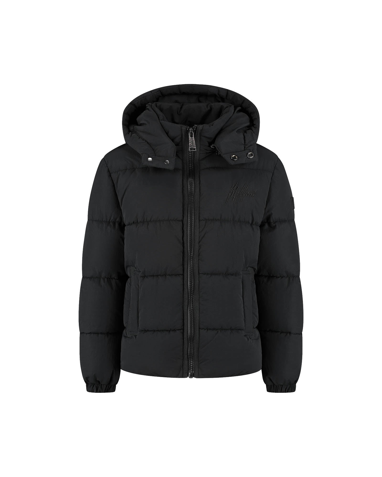 Malelions Junior Donn Puffer Jacket - zwart - Black / 6 | 116 - Malelions