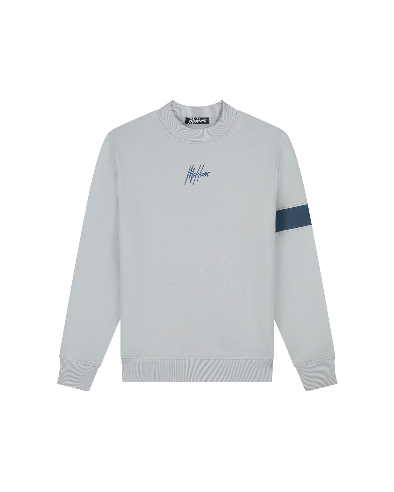 Malelions Men Captain Sweater - blauwgrijs - Malelions